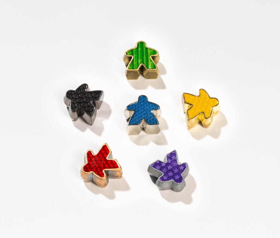 Deluxe Metal Meeples - Wyrmwood
