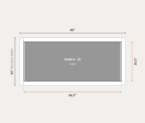 Table for Eight - Ready to Ship - Wyrmwood