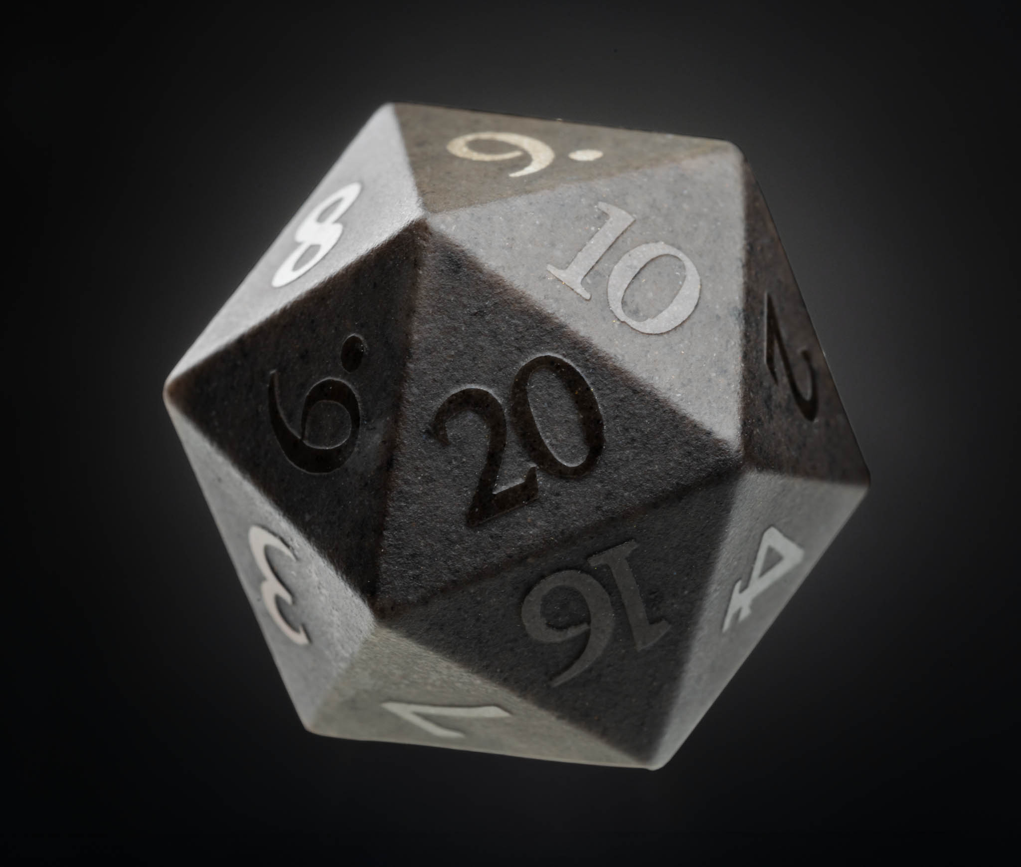Raised Obsidian Dice - Wyrmwood