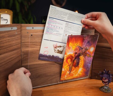 DM Screen Acrylic Panel - Wyrmwood